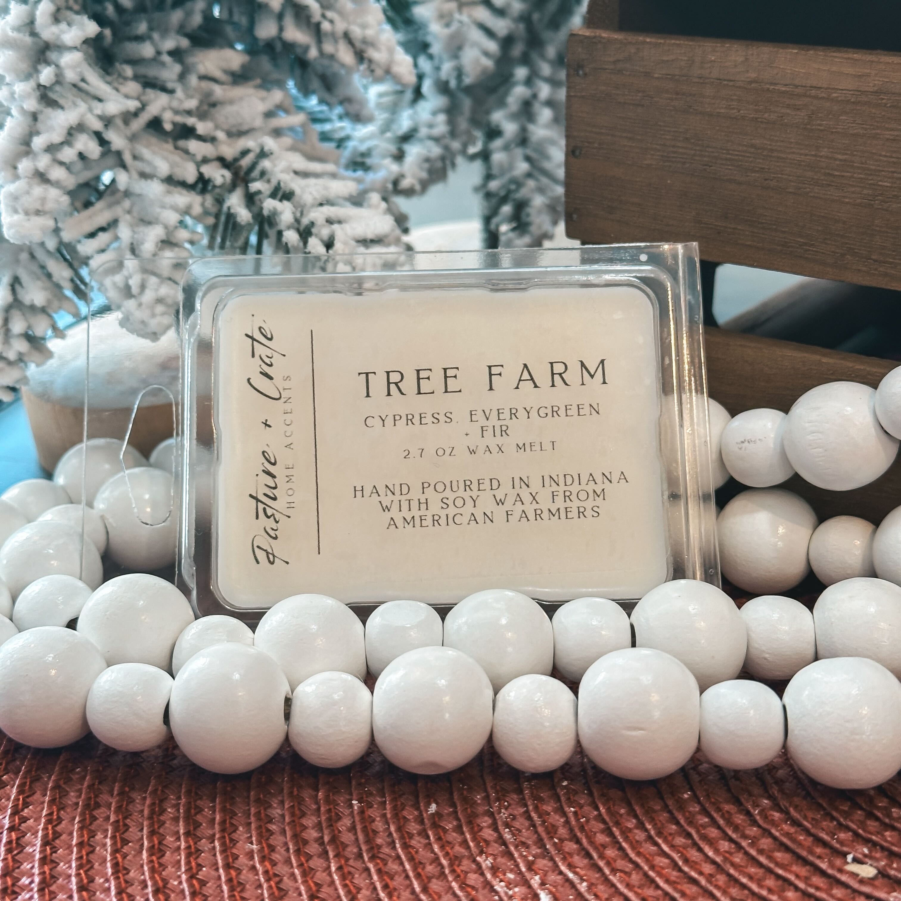 Tree Farm Wax Melt – Pasture + Crate
