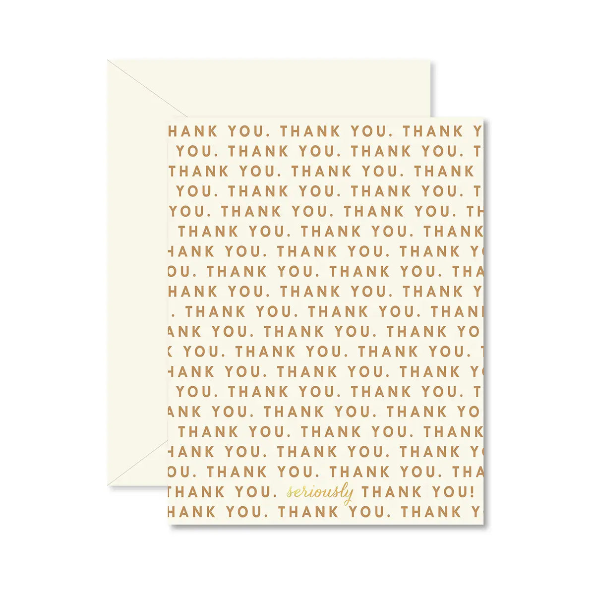 Thank You Thank You Greeting Card – Pasture + Crate